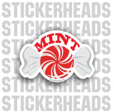 Mint - funny Misc Sticker – Stickerheads Stickers