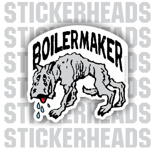 Animal ver 2 - Boiler maker boilermakers boilermaker Sticker ...