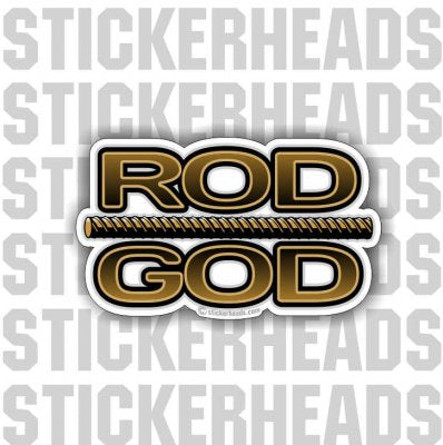 RODBUSTER -ROD GOD Rodbuster Sticker – Stickerheads Stickers
