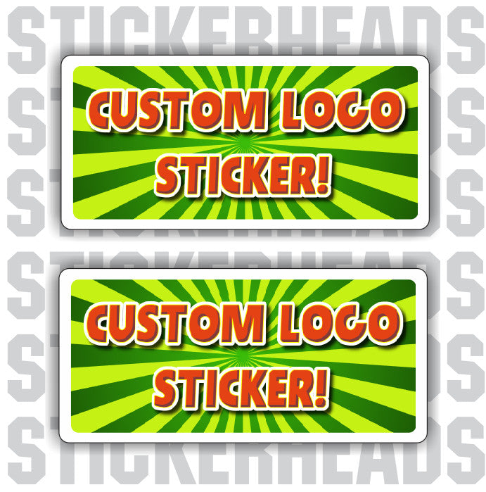 Make Your Own - CUSTOM LOGO Sticker – Stickerheads Stickers