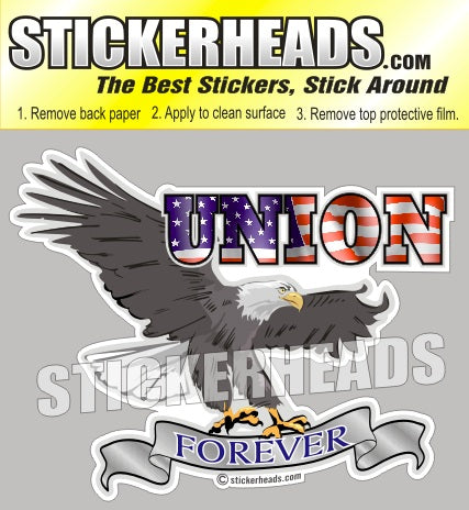 Union Forever Eagle (ver 2) - Misc Union Sticker – Stickerheads Stickers